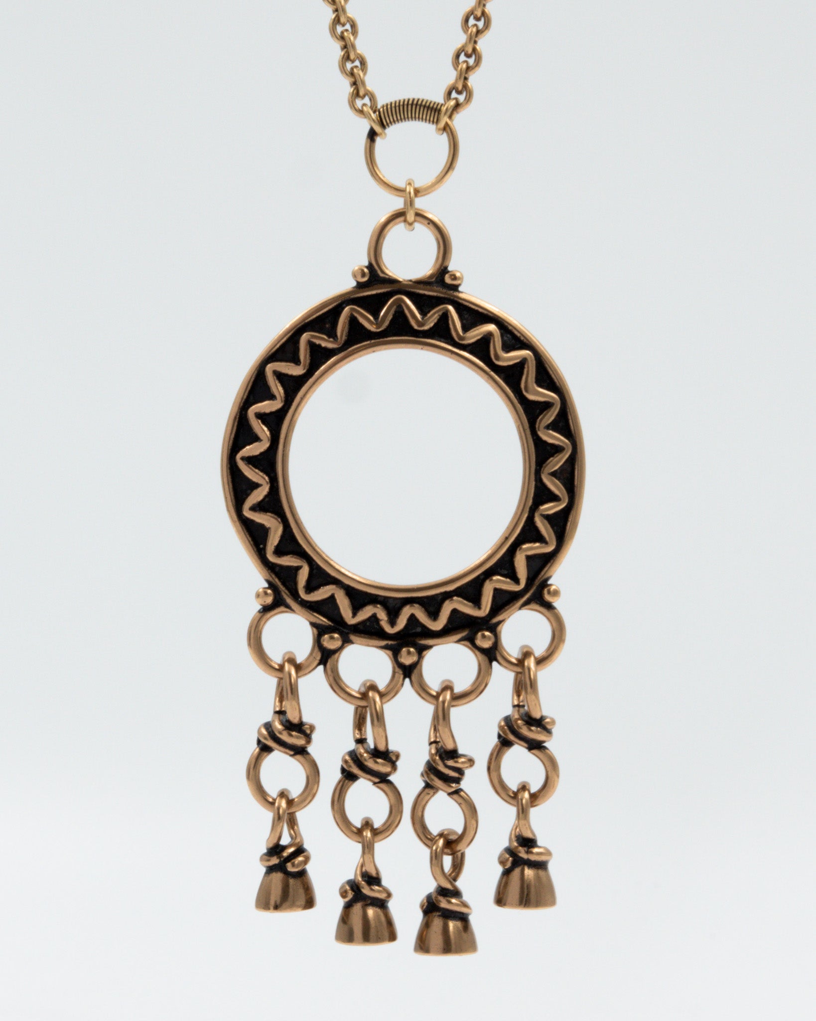 Pidetty Teuvan riipus 70 cm pronssi – Kalevala